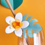 Tropical Paper Flower Templates - OGCrafts